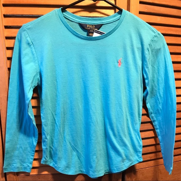 Polo Ralph Lauren | Shirts & Tops | Polo Ralph Lauren Turquoise Tee ...